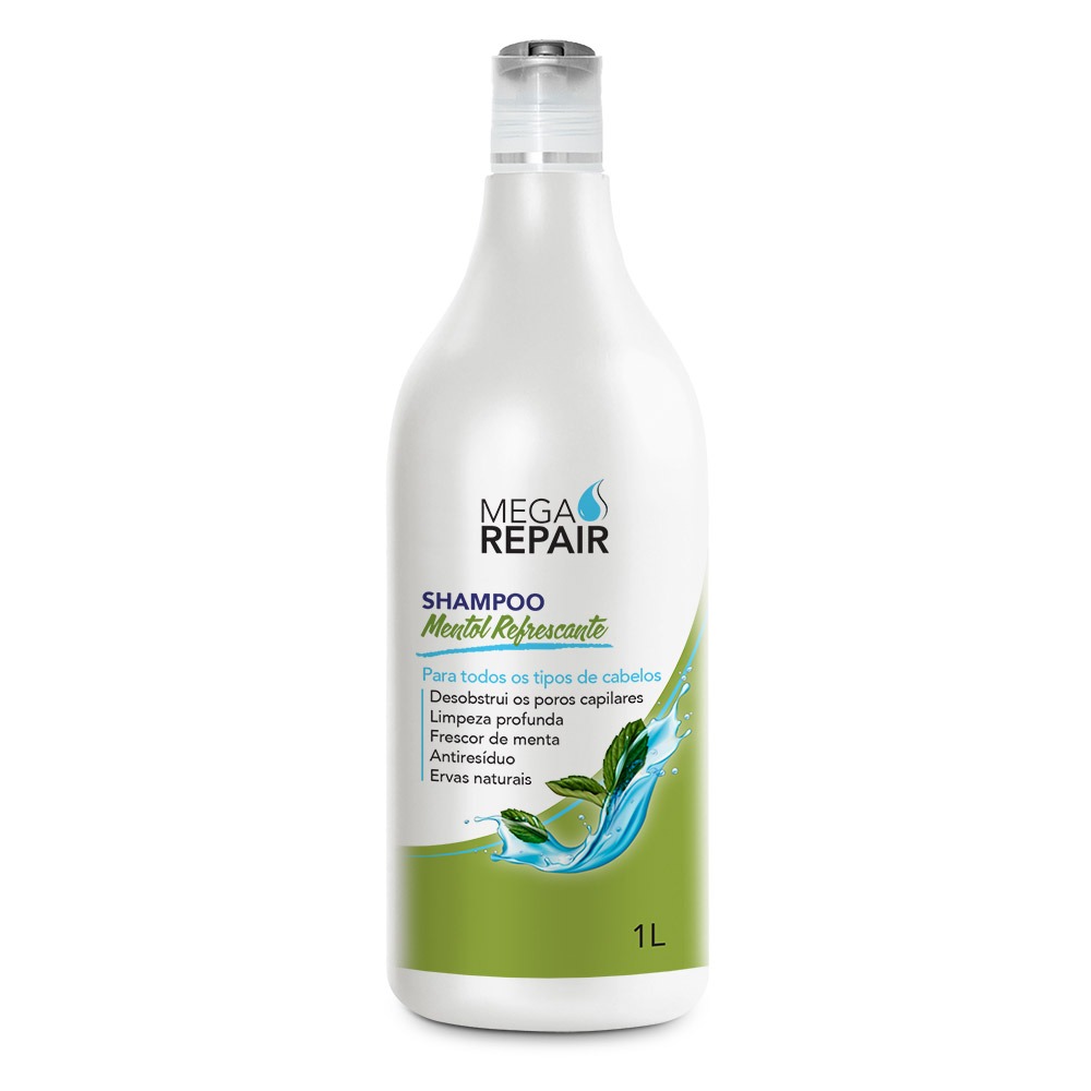 Shampoo Mentol Refrescante 1 litro