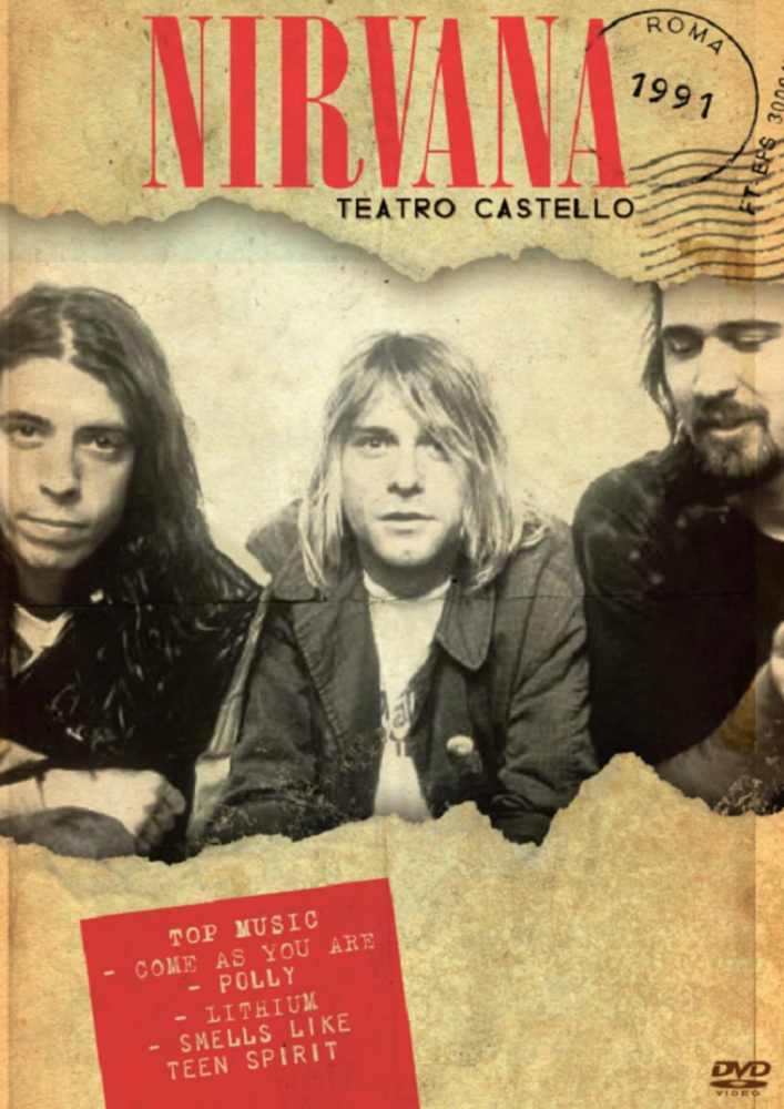 DVD NIRVANA - LIVE ROMA TEATRO CASTELLO 1991