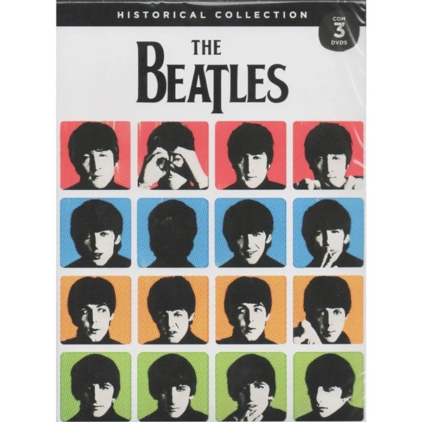 DVD THE BEATLES - HISTORICAL COLLECTION (3 DVDs)