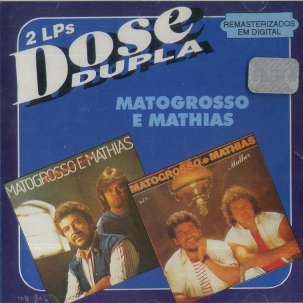 CD MATOGROSSO E MATHIAS - 2 LPs DOSE DUPLA