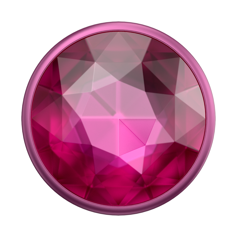 PopSockets Disco Crystal Plum Berry purpurina roxa flutuando