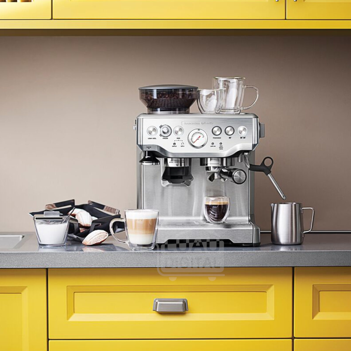 Cafeteira Aço Inox 127V EXPRESS PRO - DUAX