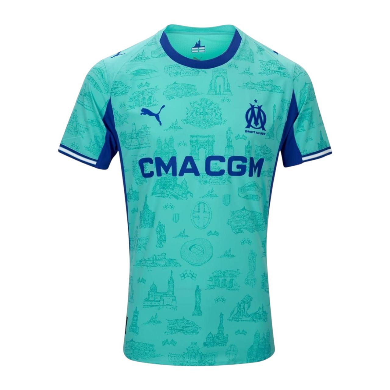 Camisa de goleiro Olympique de Marseille Fourth 2025/26
