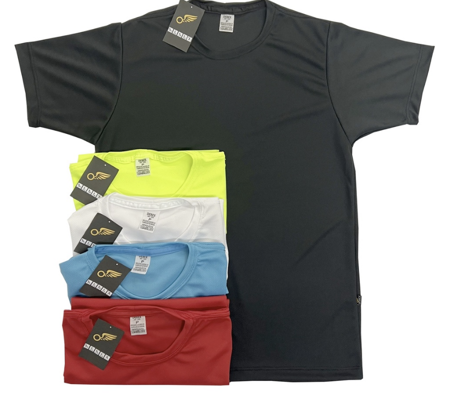Kit 5 Camisetas Dry Fit