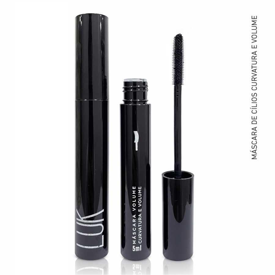 Máscara Para Cílios Volume Luk Makeup LU007