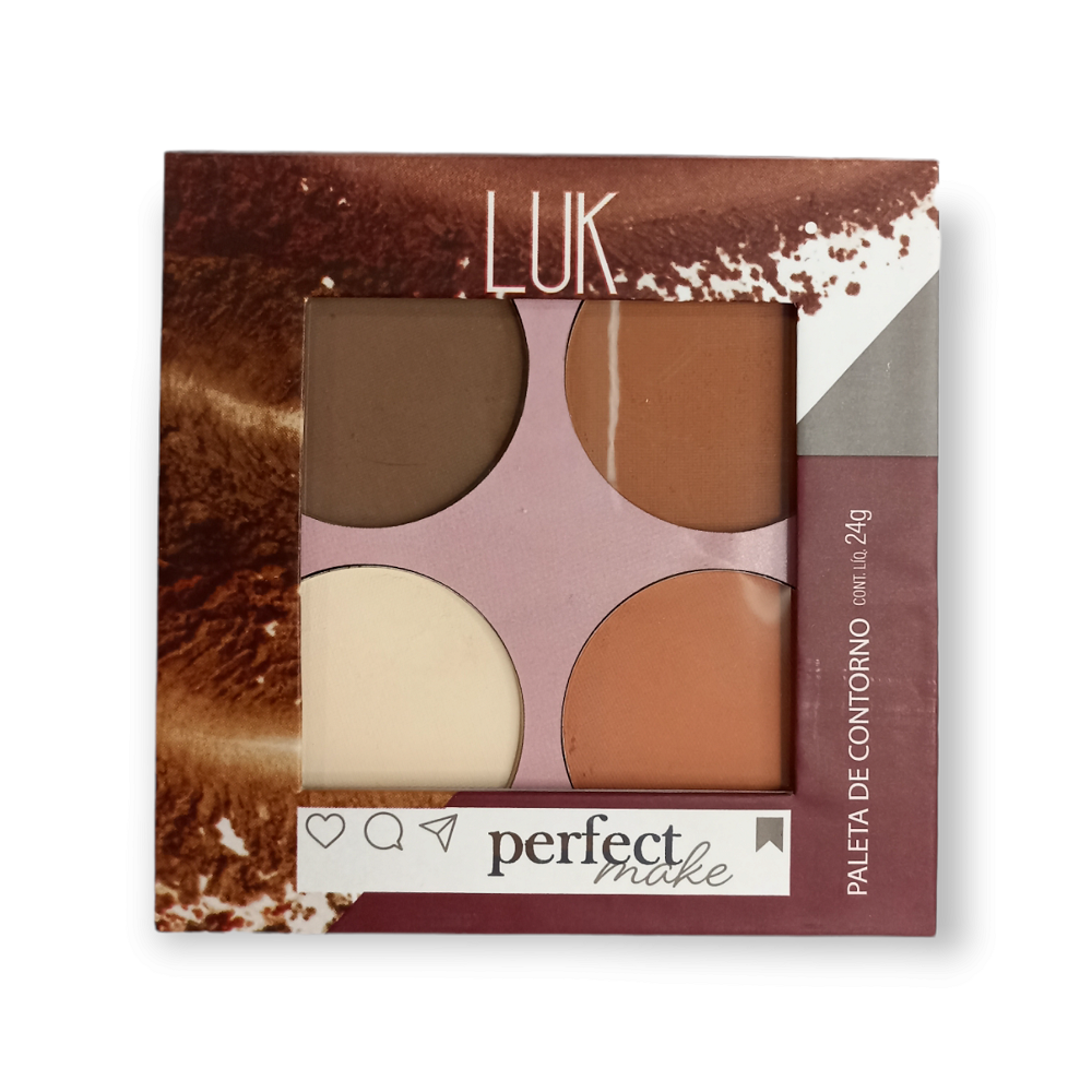 Paleta de Contorno Perfect Make Luk Makeup