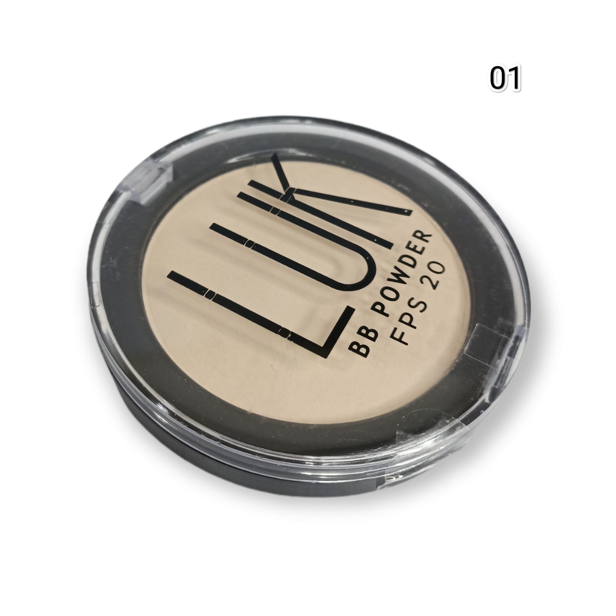 Pó Compacto Vegano FPS 20 Luk Makeup - LU001
