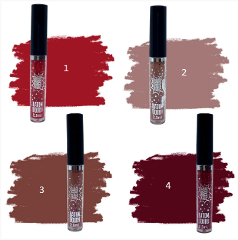 Mini Batom Líquido 2,5ML #SuperPoderes