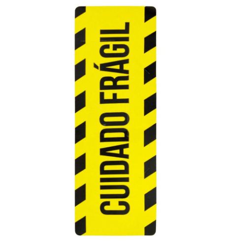 Adesivo Cuidado Frágil 20 Un