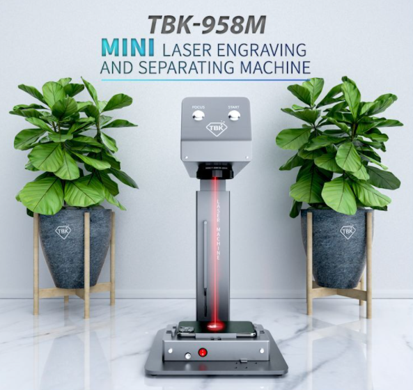 TBK Mini Laser Screen Marking Machine 958M