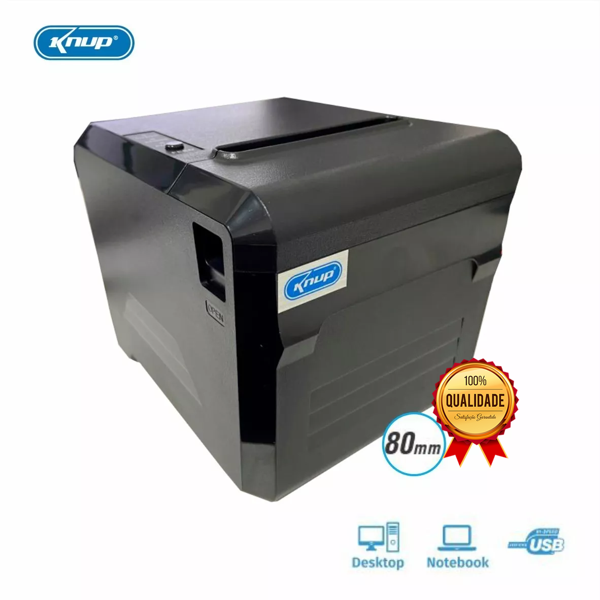 Impressora Térmica 80mm Guilhotina Corte Automático Usb kp-IM602