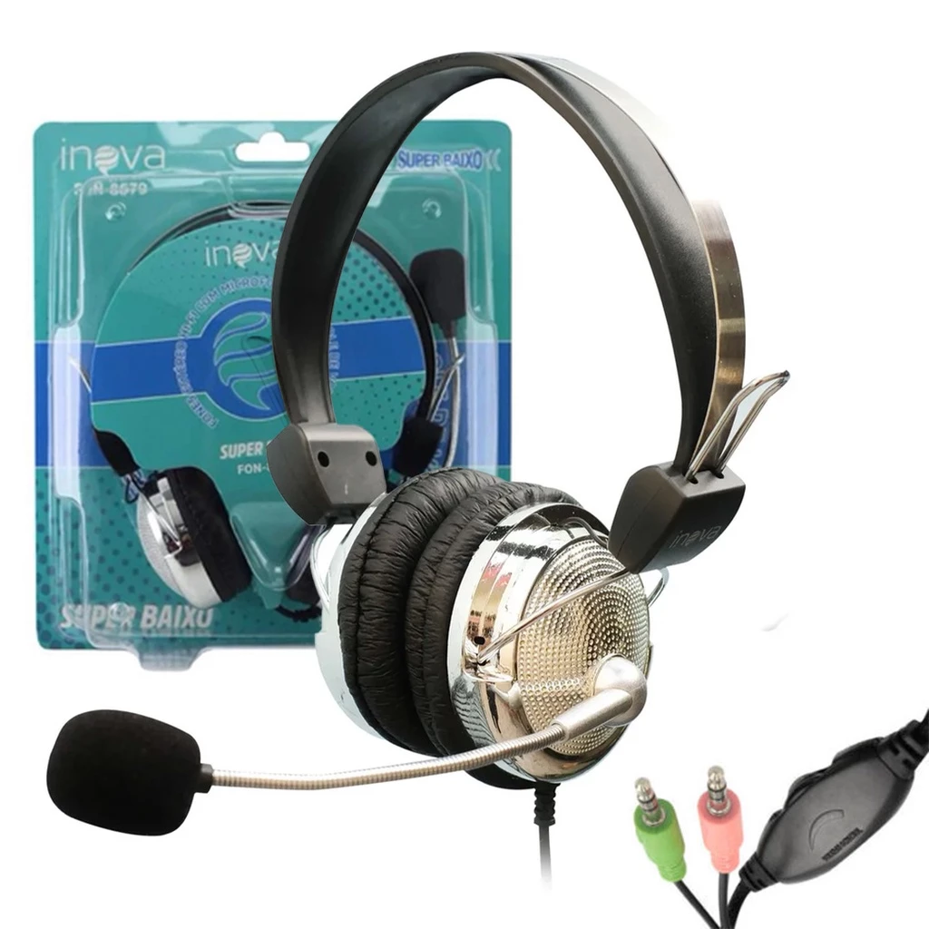 Fone De Ouvido Gamer Inova Fon-8619