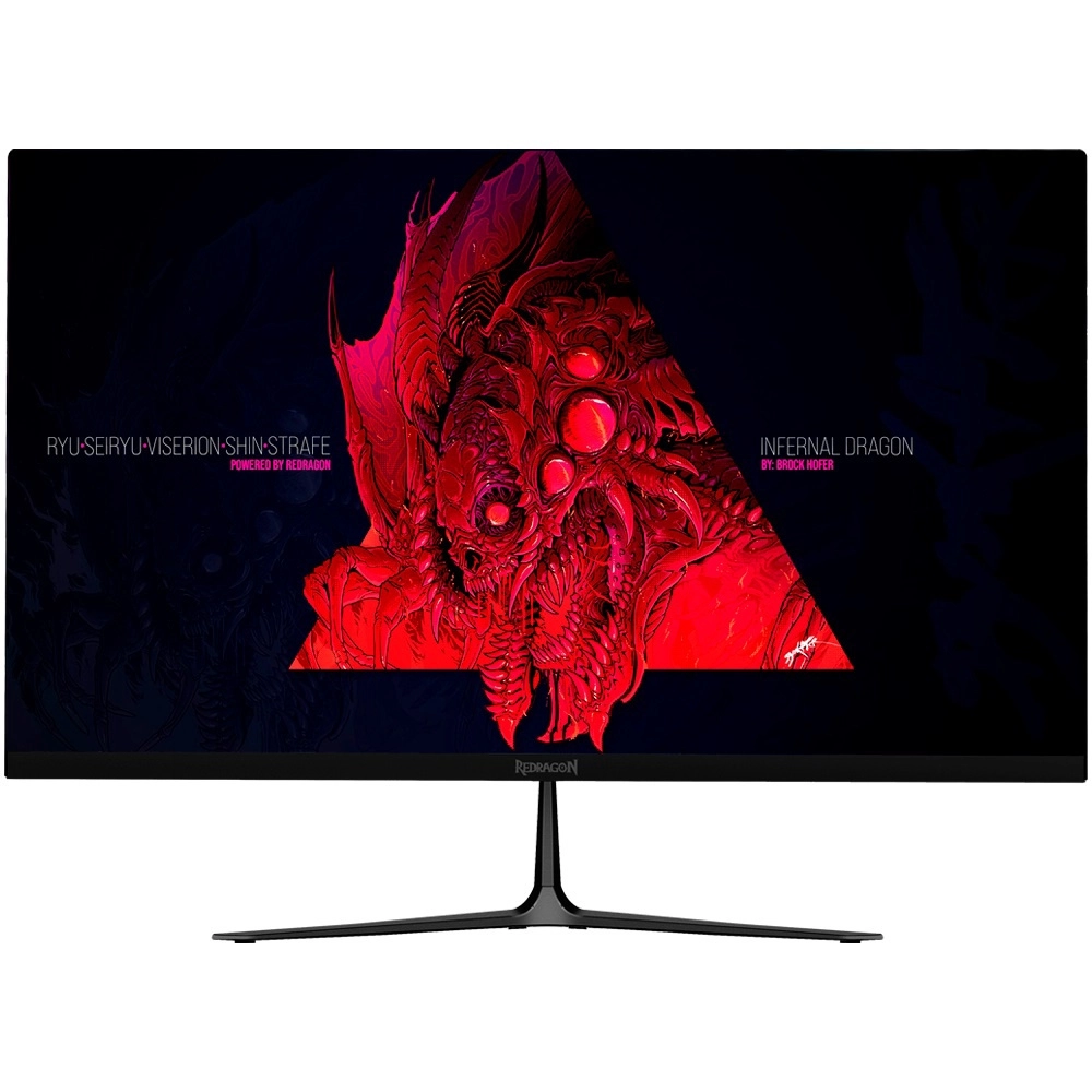 Monitor Gamer Redragon Emerald HDMI VGA DP Freesync Full HD 1ms 27”