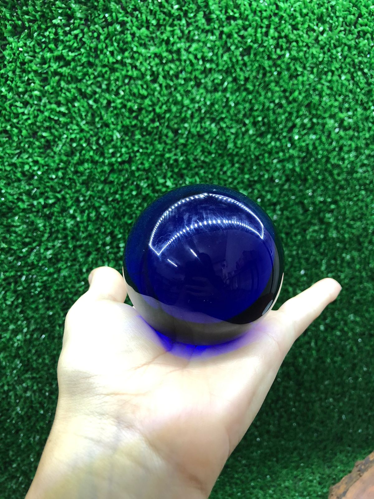 Bola de Obsidiana Azul - Cristal Andara