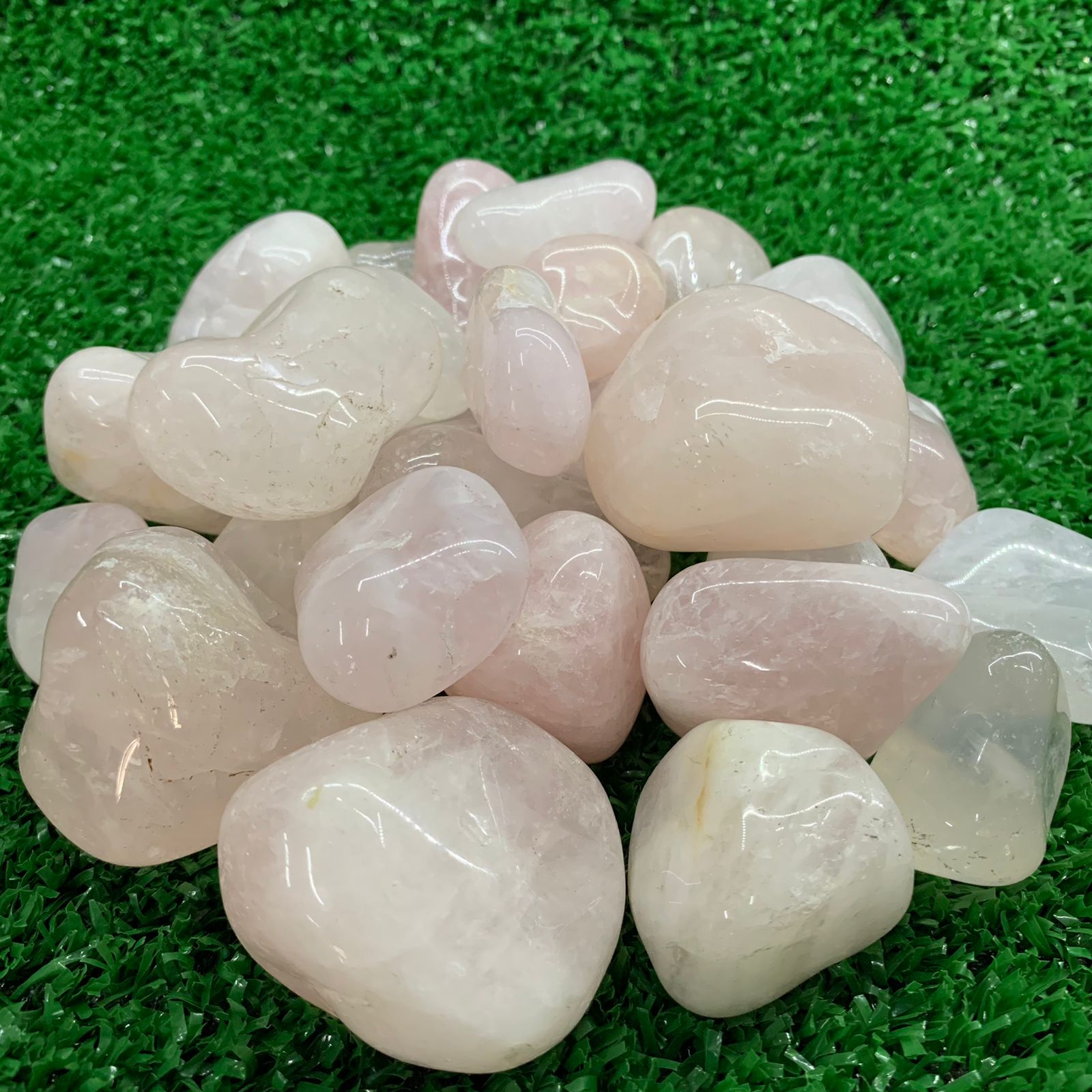 Pedra Rolada Quartzo Rosa (1kg)