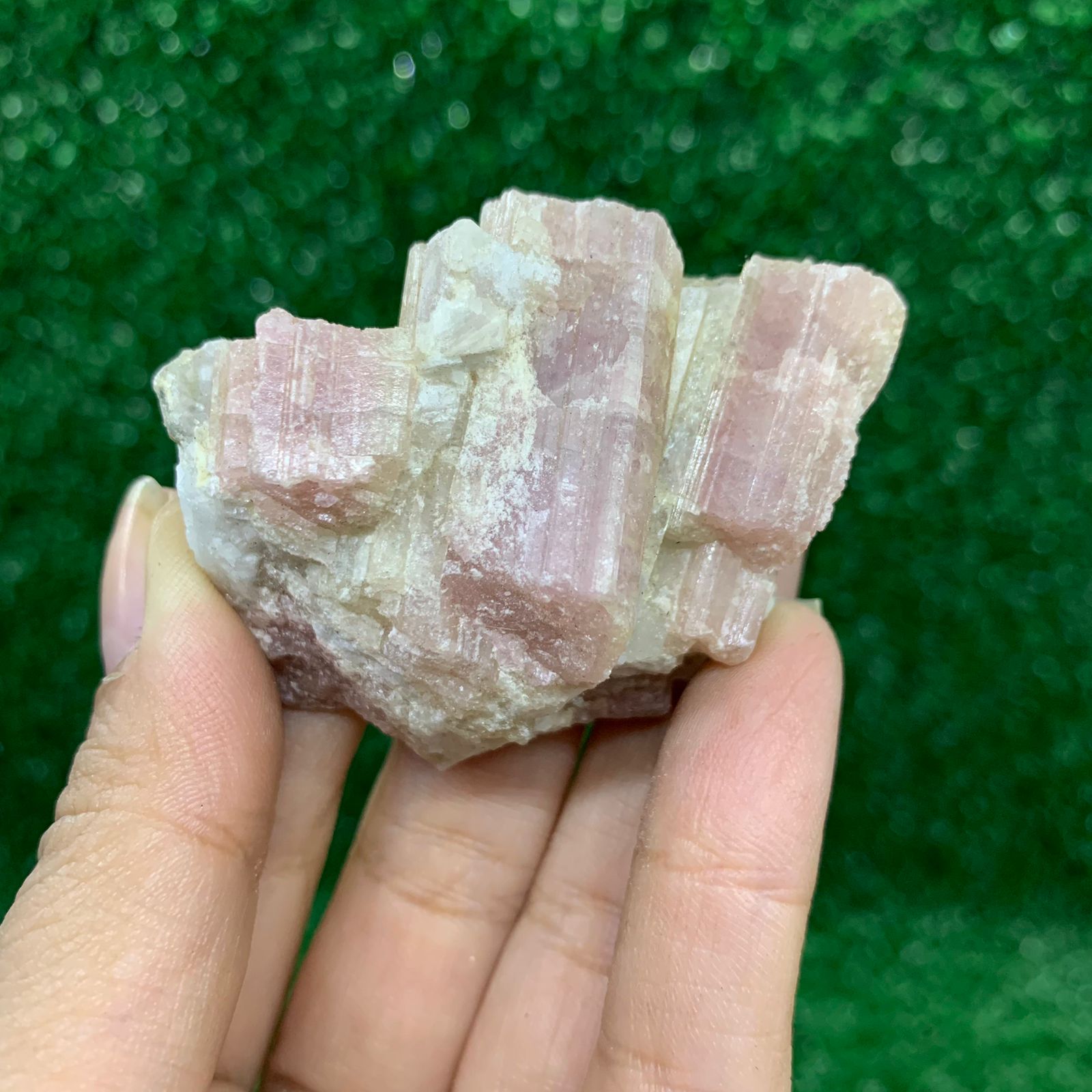 Turmalina Rosa Bruta