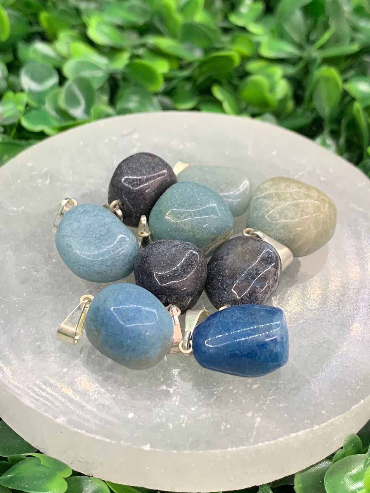 Pingente Pedrinha Rolada Trolita