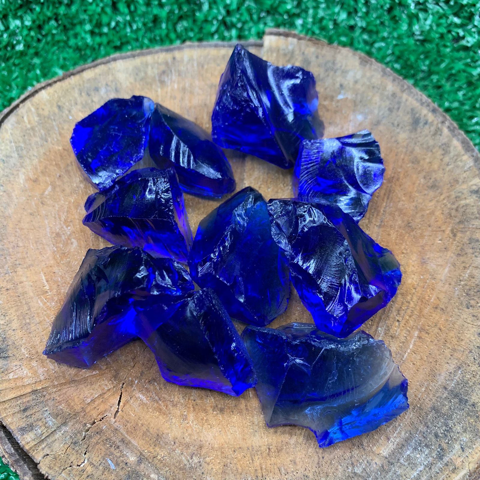 Pedra Bruta Obsidiana Azul - 1kg