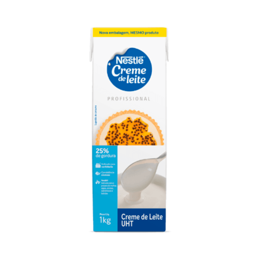 Creme de Leite Profissional 25% Gordura (1Kg) - Nestlé| BarraDoce