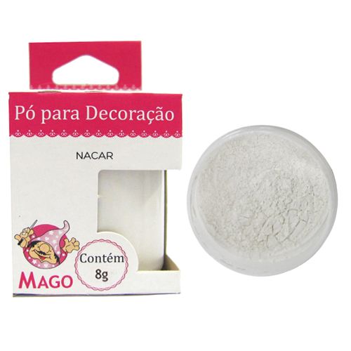 Corante em Pó 8g Mago Cor Nacar P/ Decorar | BarraDoce