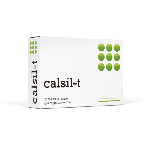 Calsil-T - Peptides, 20 Comprimidos