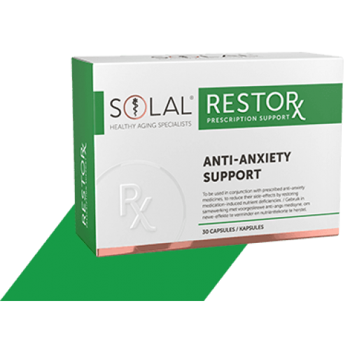 RESTORx - SUPORTE ANTI-ANSIEDADE 30 Cápsulas - SOLAL