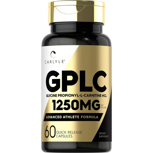 GPLC (Glicina Propionil-L-Carnitina HCl) - Carlyle - 1250 mg - 60 cápsulas