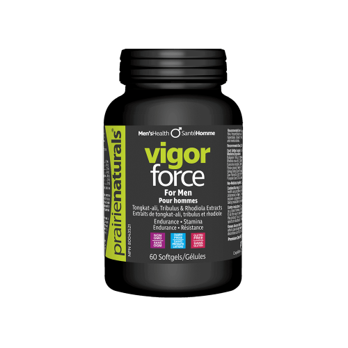 Vigor Force for men, Prairie Naturals, 60 capsulas