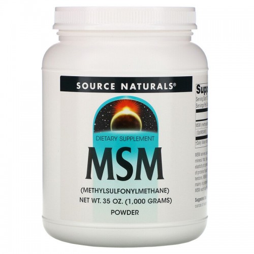 MSM em Pó - Source Naturals, 1 kg