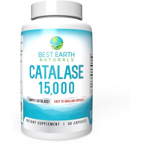 Enzima Pura Catalase Antioxidante 15.000UI - Best Earth - 60 capsulas ...