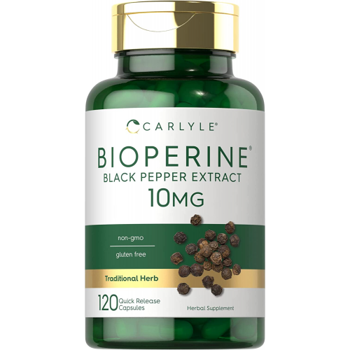 Bioperina - Carlyle - 10mg - 120 Cápsulas