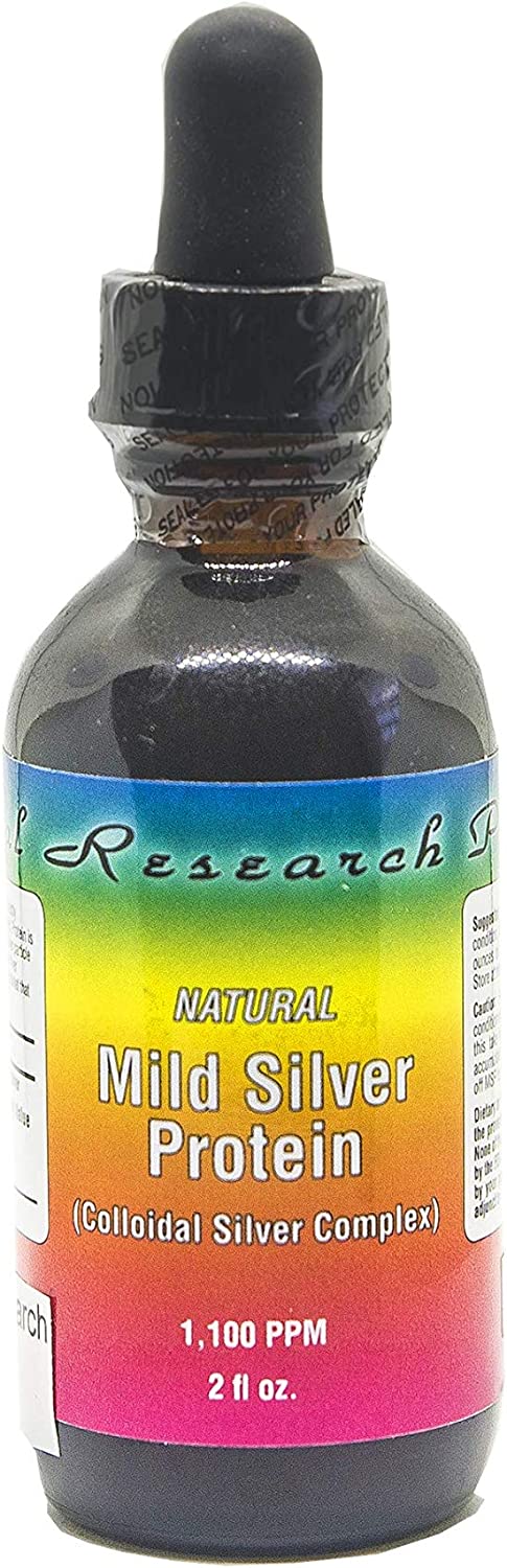 MILD Silver Protein, Colloidal Silver Complex, Complexo de Proteína de ...