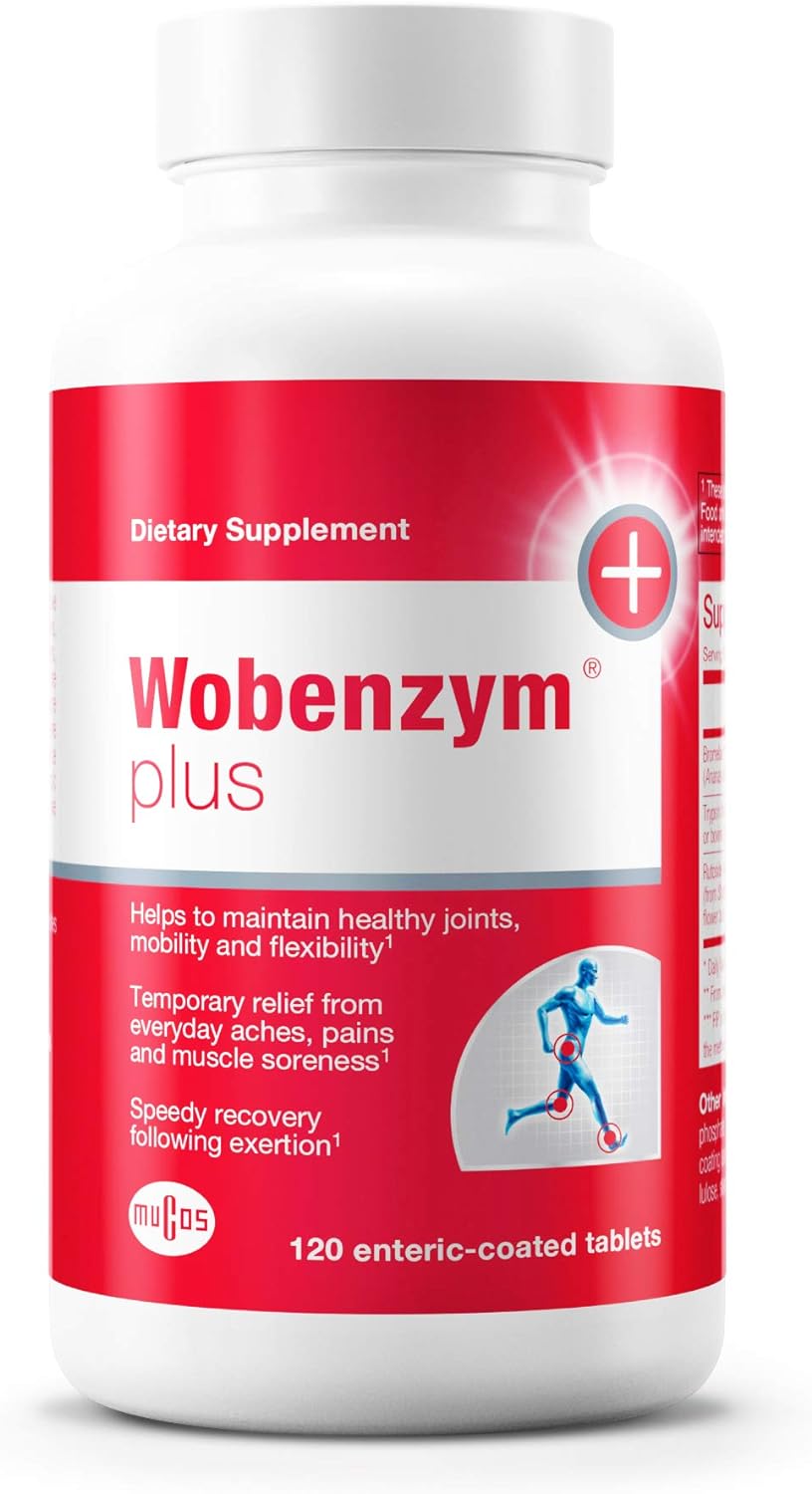 Wobenzym Plus, Douglas Labs, comprimidos