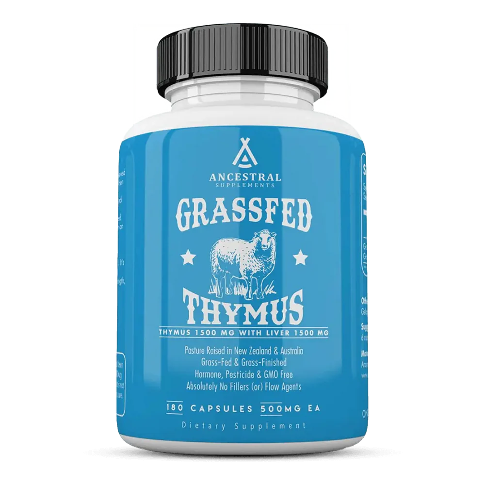 Timo glandular de Ovinos Alimentados com Capim, Ancestral Supplements ...