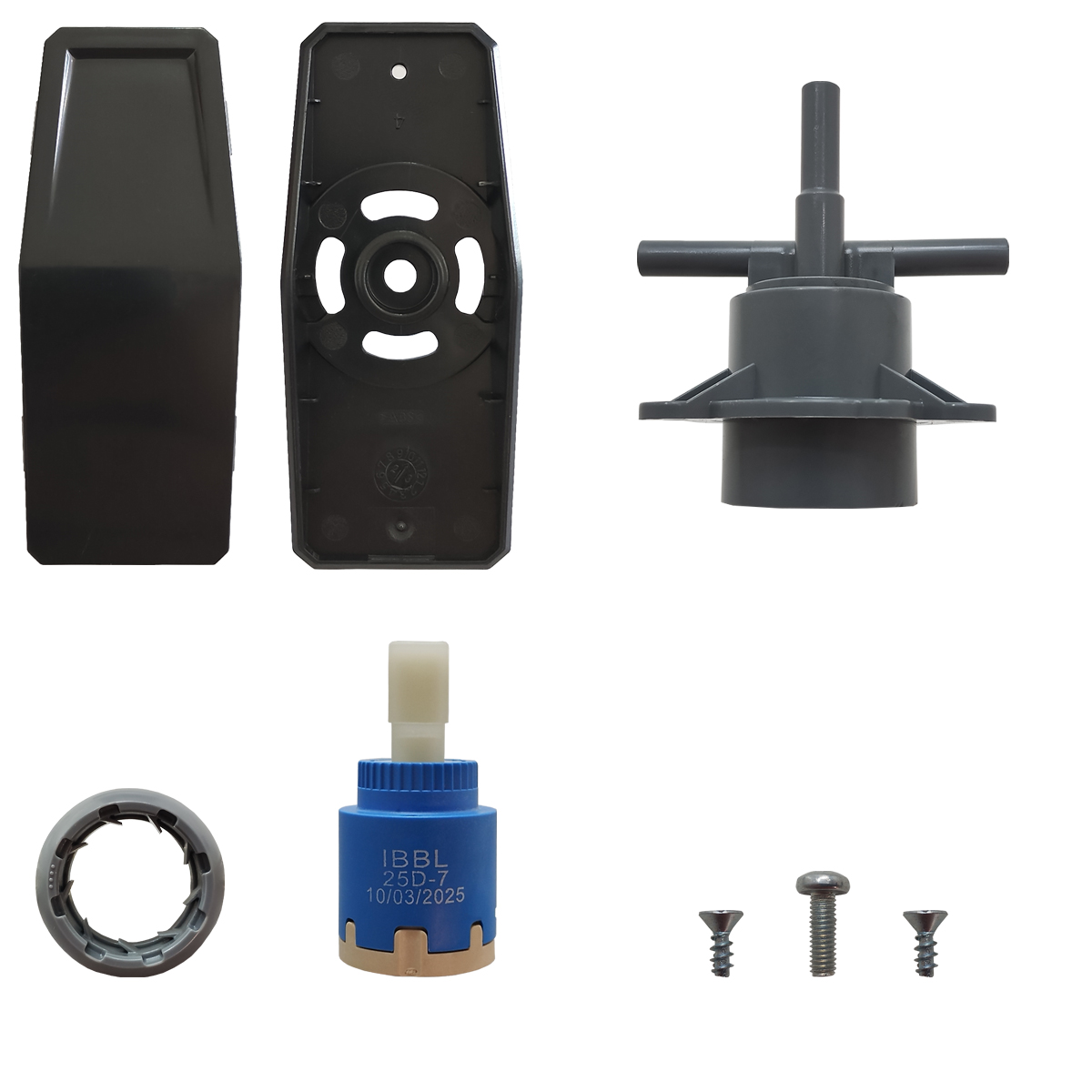 Conjunto Torneira Manipulo Grafite Purificador IBBL Due