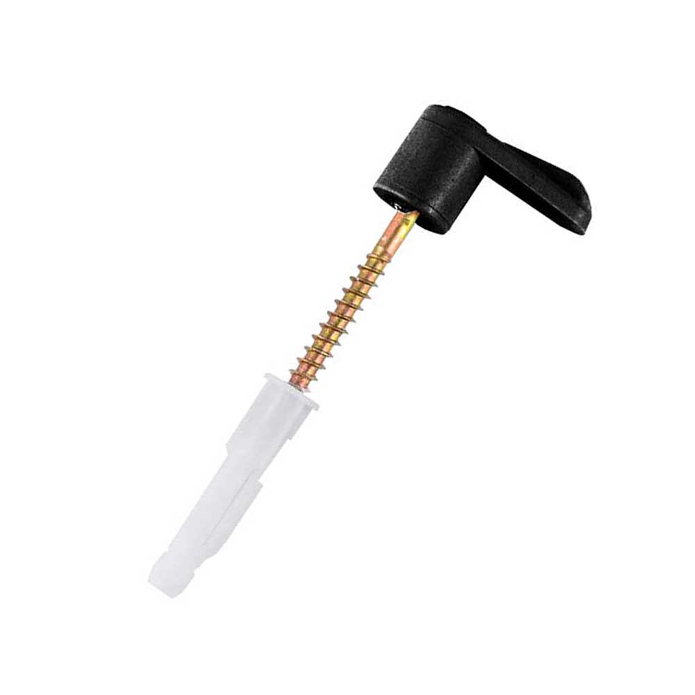 Kit Tramela Removível Preta com Parafuso e Bucha | Disfoil