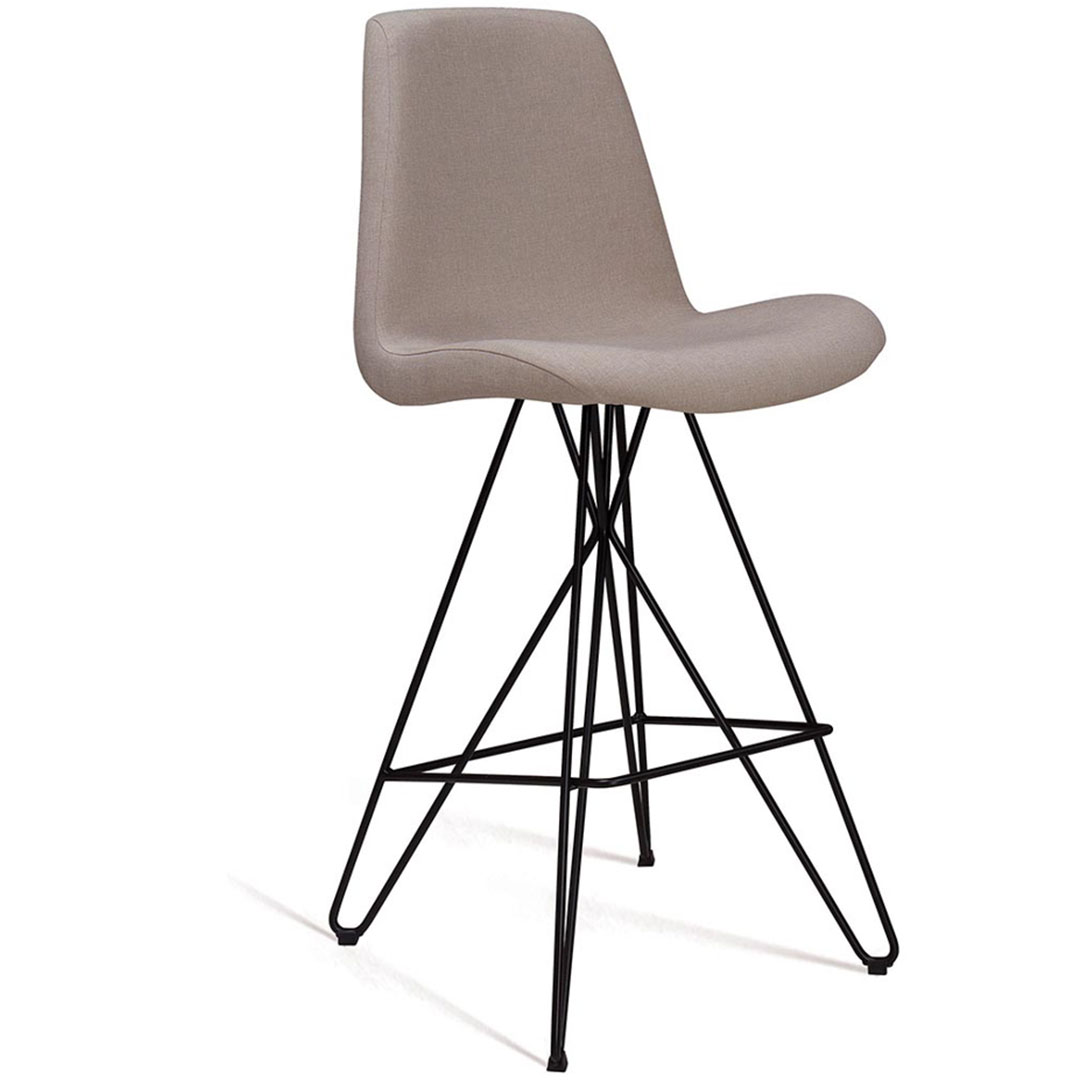 Banqueta Eames Butterfly Bege