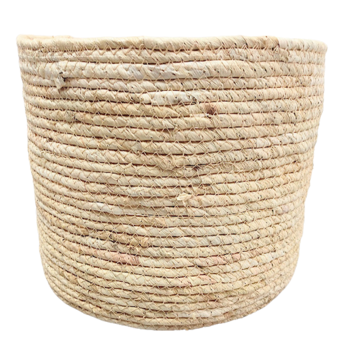 Cachepot em Fibra Natural G 20,5x24,5cm