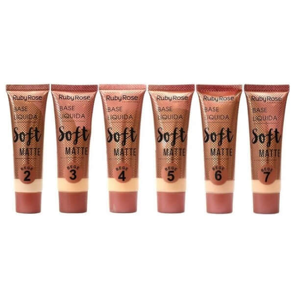 Base Líquida Soft Matte Ruby Rose