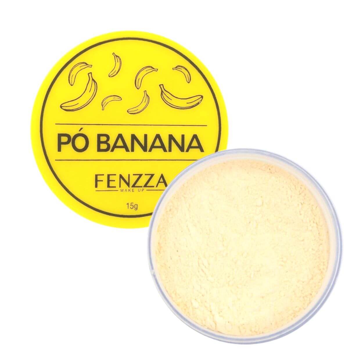 Pó Banana Translúcido Facial Fenzza