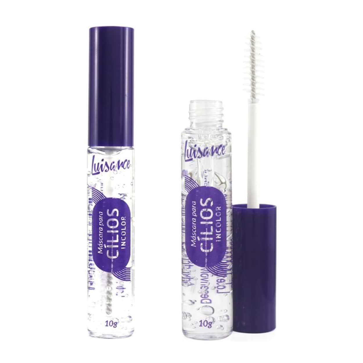 Máscara de Cílios Sobrancelha Rímel Incolor Luisance