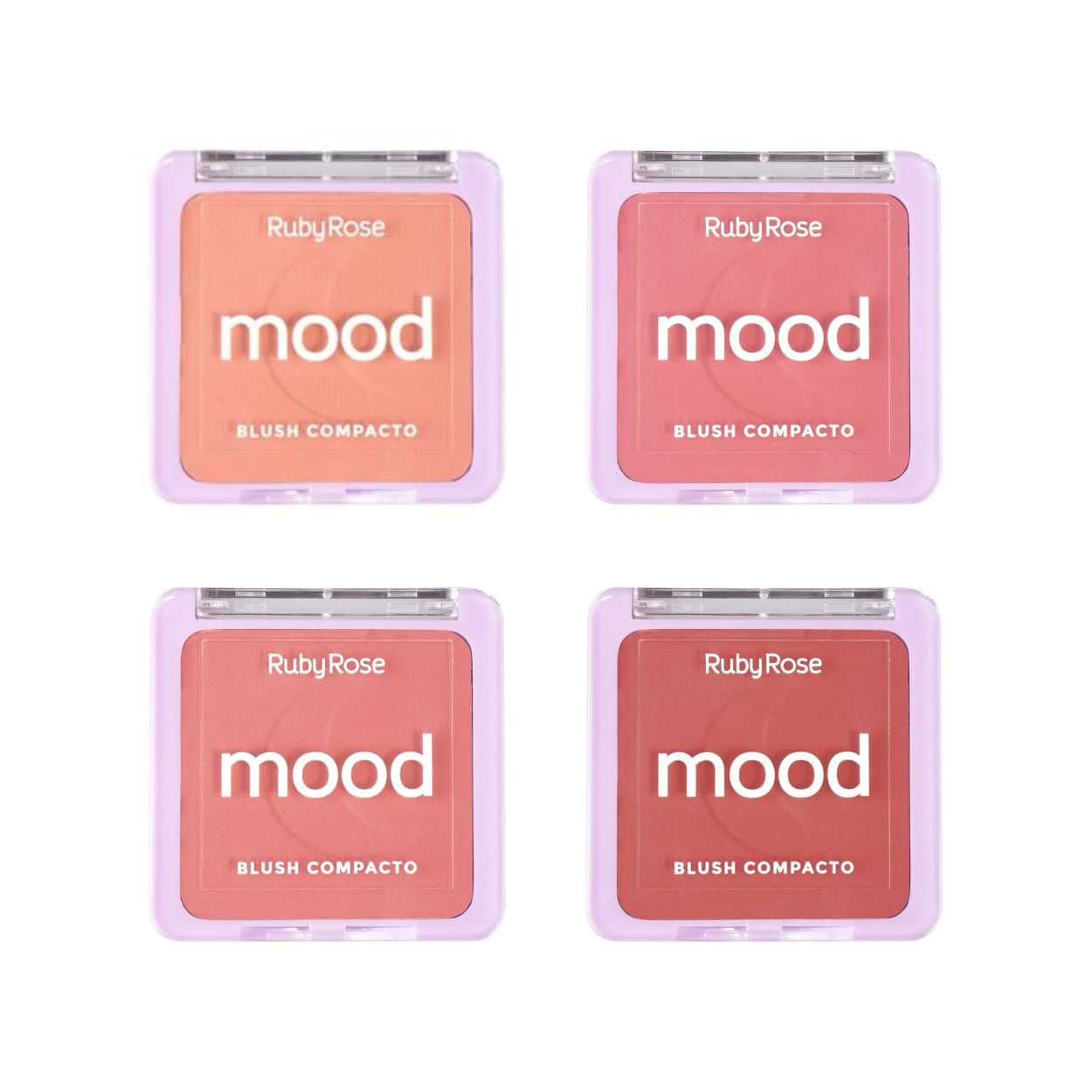 Blush Compacto Feels Mood Ruby Rose