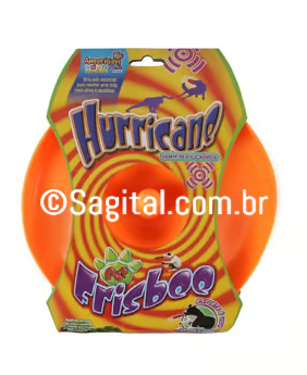 Brinquedo Tipo Frisbee Hurricane em PVC Flexível - Sagital Pet Shop