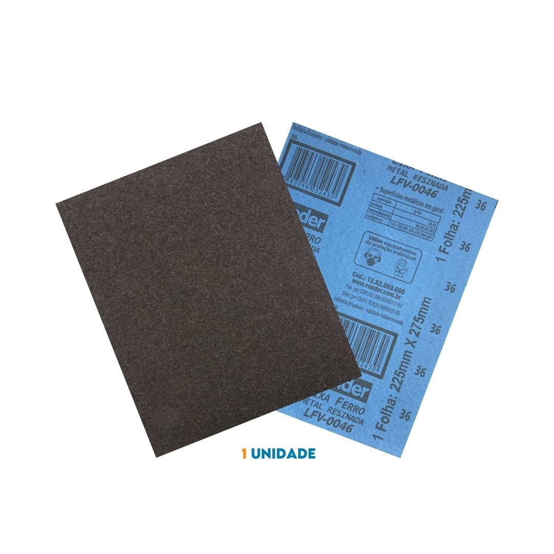Folha Lixa Ferro G 36