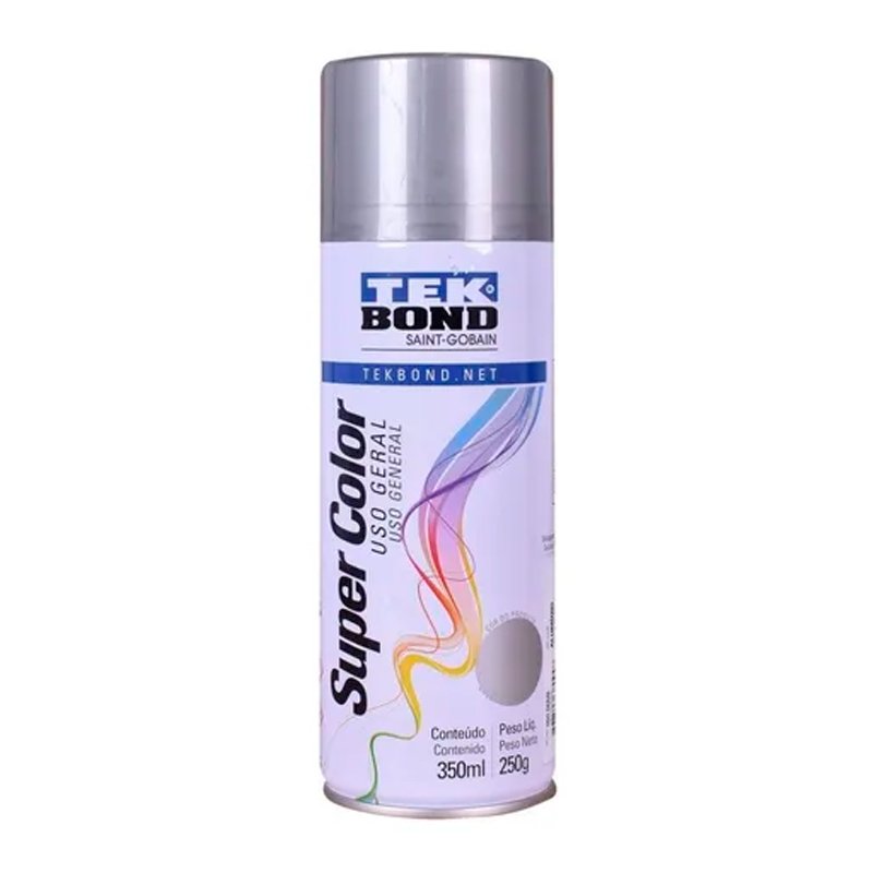 Tinta-Spray-Alumínio -Tekbond