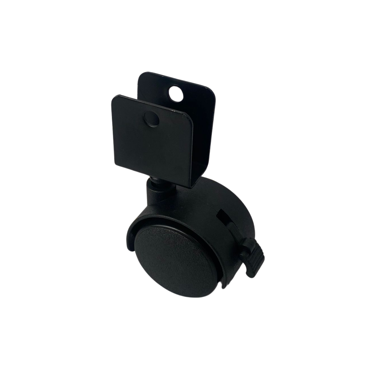 Rodizio Giratório Duplo 40mm Chapa U ComTrava Chapa