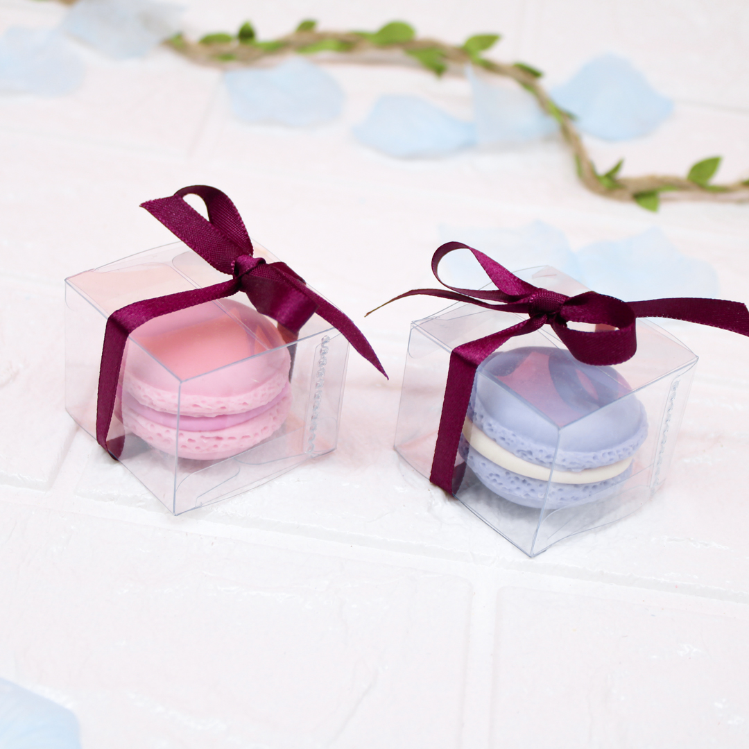Embalagem em acetato para 1 macaron | Pietro Embalagens